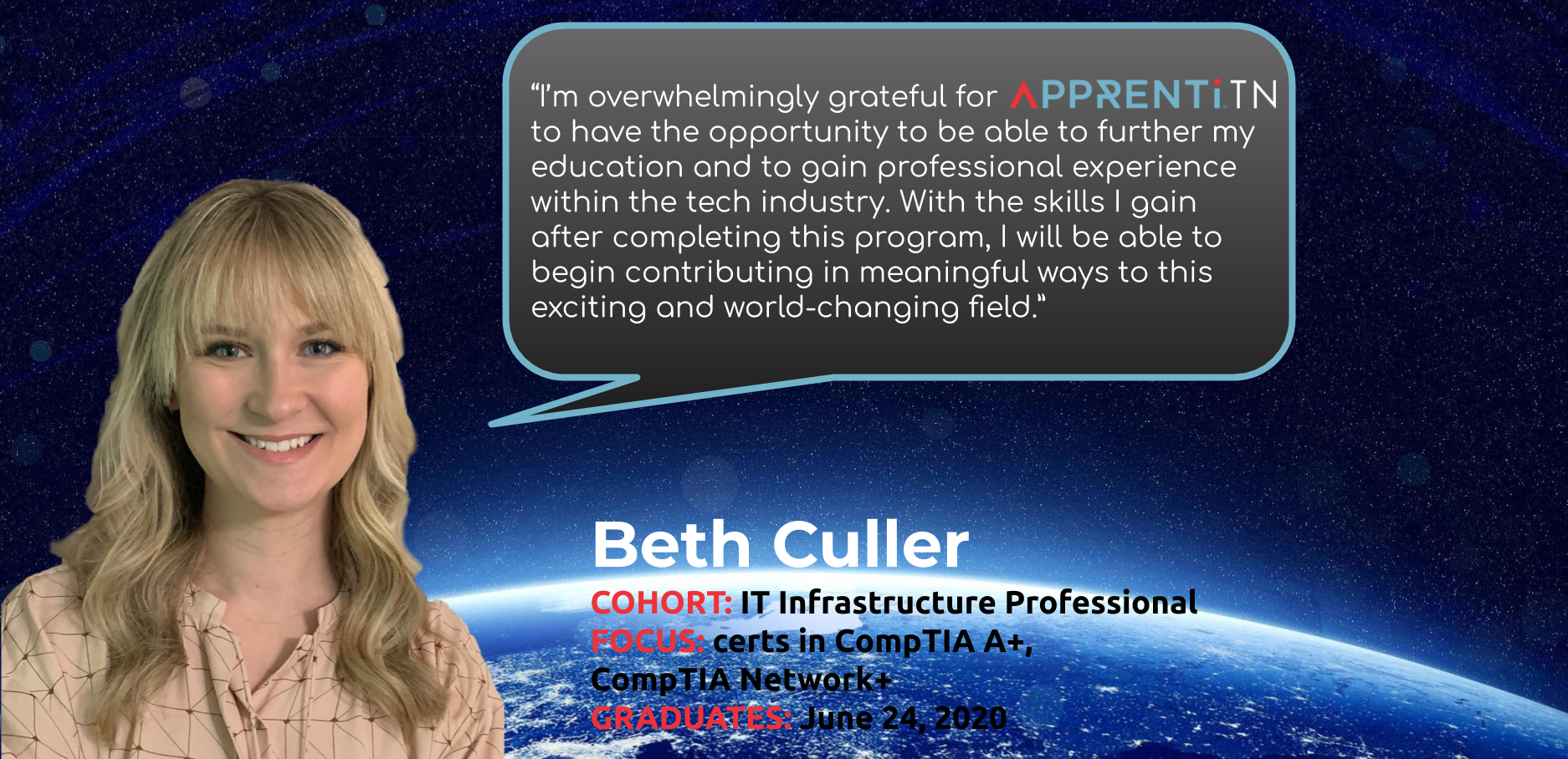 Meet Beth Culler – ApprentiTN – IT Infrastructure Professional Cohort ...