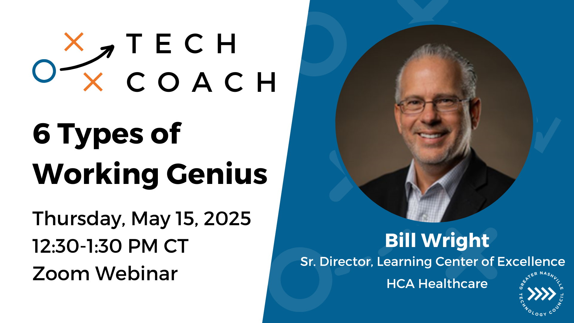 NTC Tech Coach Recap: “6 Types of Working Genius” with Bill Wright : Greater Nashville Tech Council